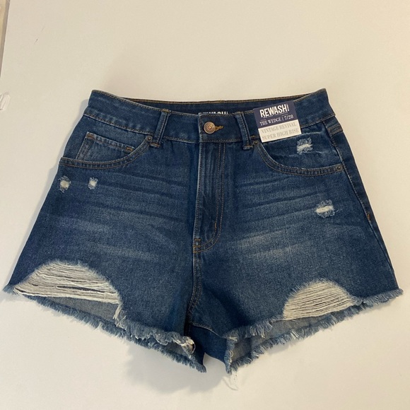 Rewash | Shorts | Nwt Rewash Super High Rise Wedge Vintage Revival ...